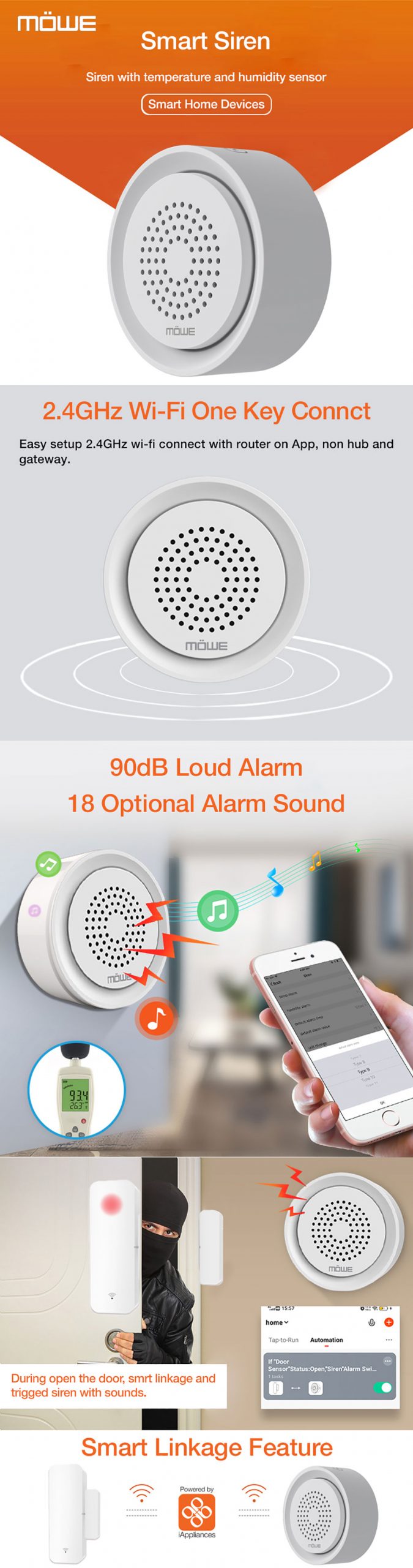 Smart Siren - Möwe Smart Home