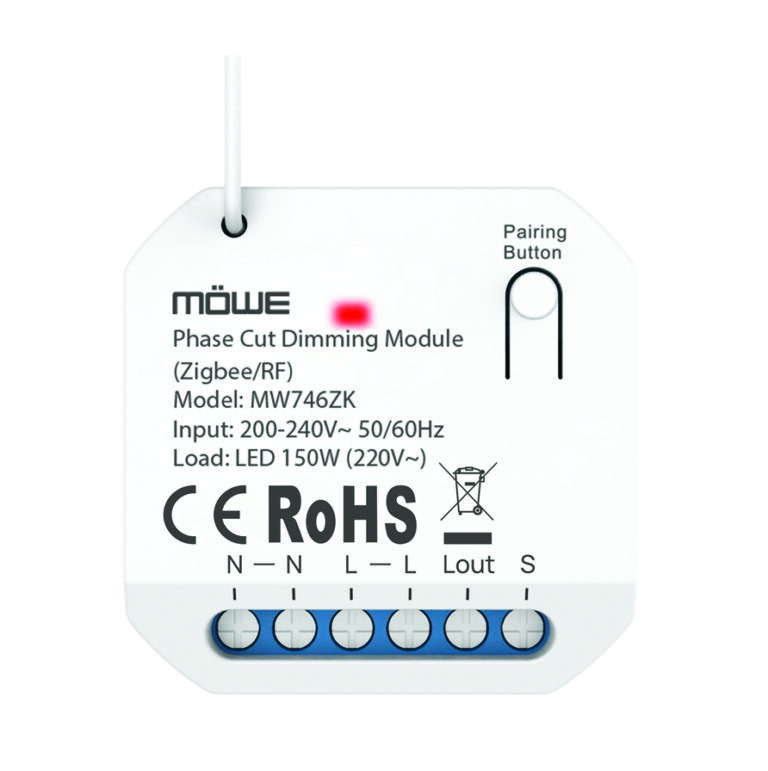 Phase Cut Dimming Module (Zigbee/RF) - Möwe Smart Home