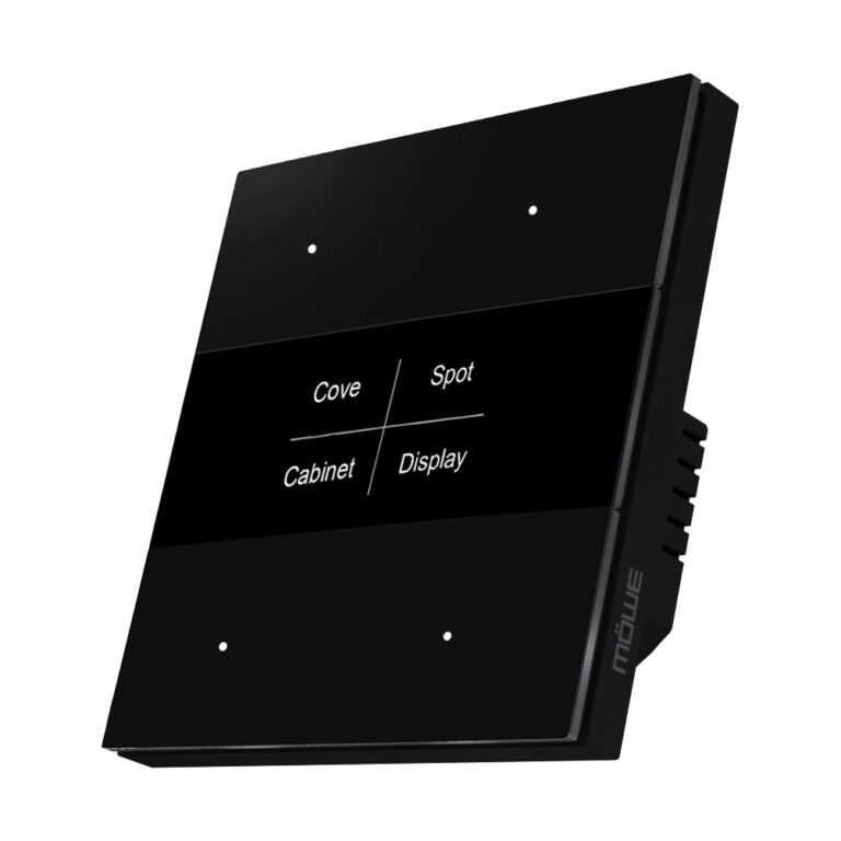 Avantgarde Series – 4G Zigbee Switch with LED Display - Möwe Smart Home