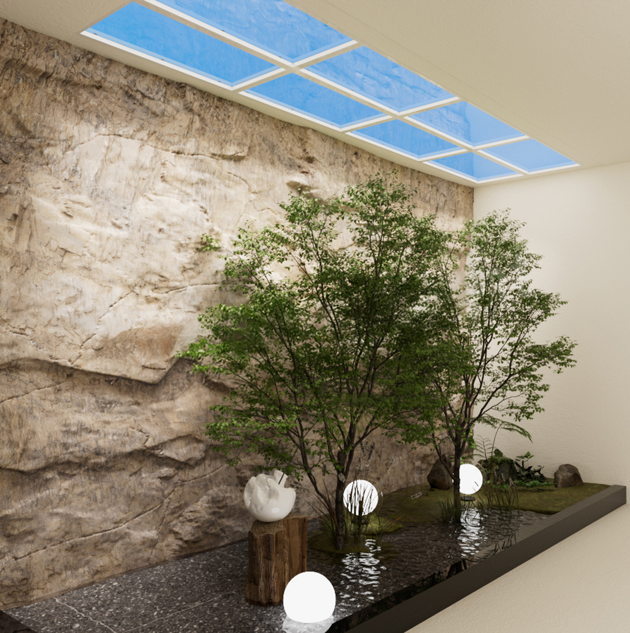 Skylight Oblique Series 600 x 1200 - Möwe Smart Home